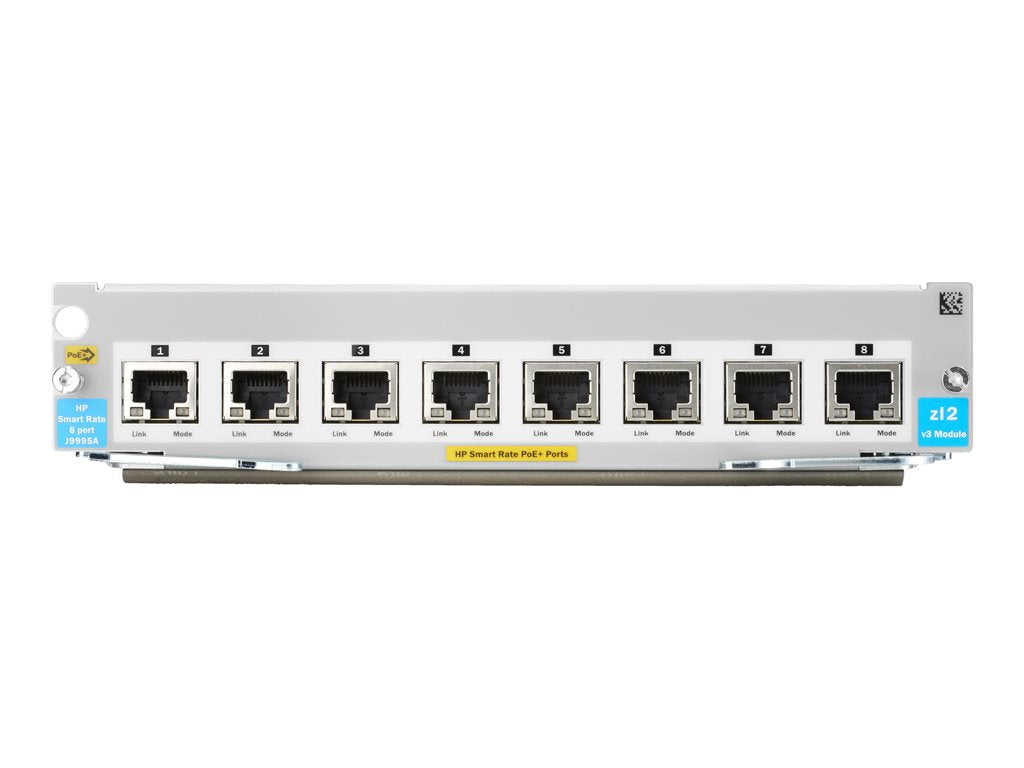HPE - Expansion module - 1/2.5/5/10GBase-T (PoE+) x 8 - for HPE Aruba