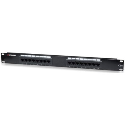 Intellinet Network Solutions 16-Port Rackmount Cat5e UTP 110/Krone Pat