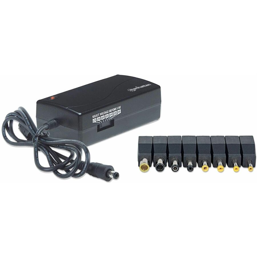 Manhattan Adjustable Voltage Power Adapter, 7 Output Levels, 70W - 7 ...