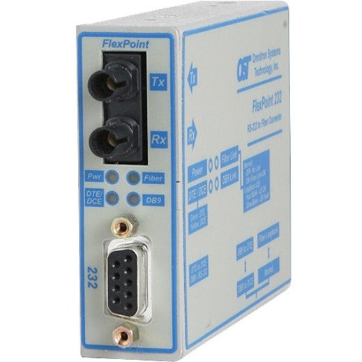 Omnitron Systems FlexPoint 232 Baud Rate Autosensing RS-232 to Fiber M