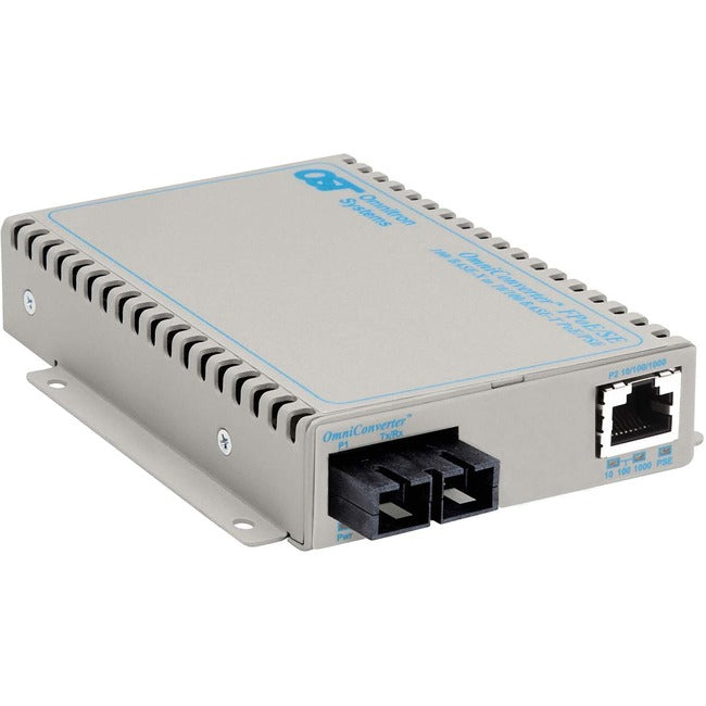 Omnitron Systems Omniconverter Se 10/100 Poe Fast Ethernet 9363-1-11