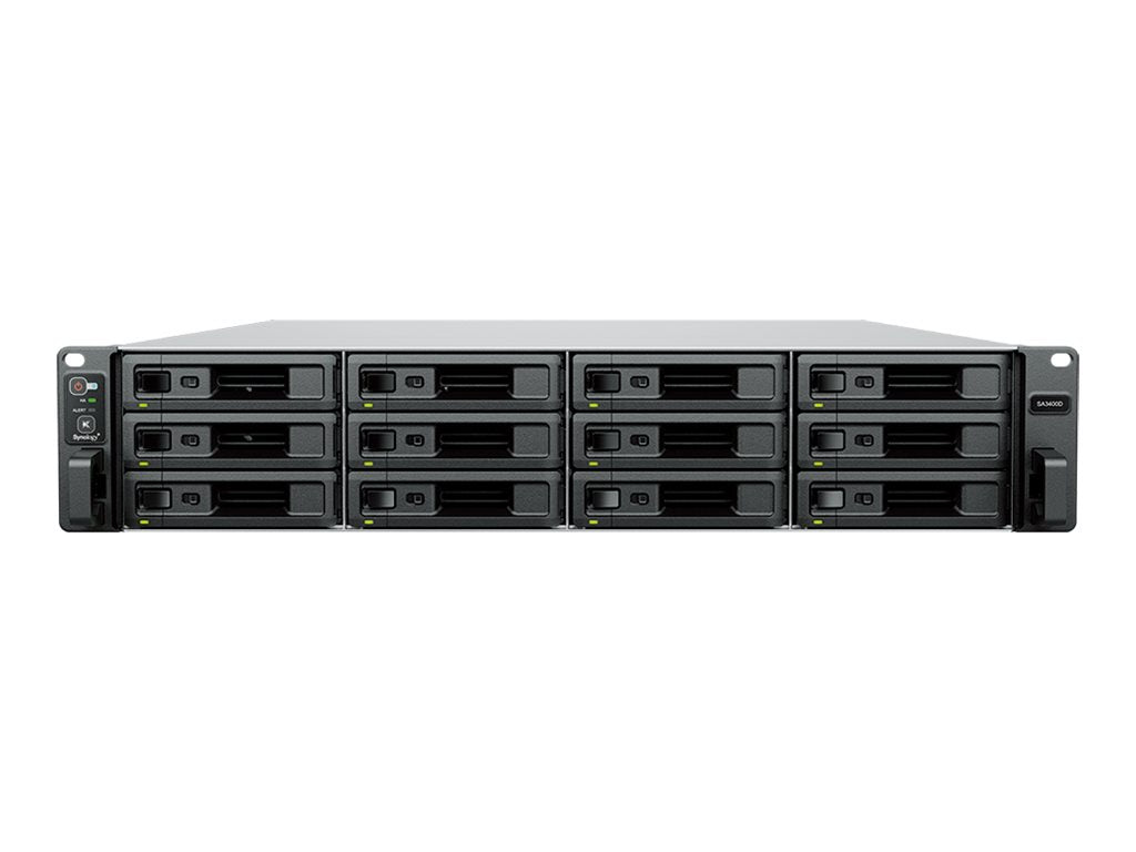 Synology SA3400D - NAS server - 12 bays - rack-mountable - SAS - RAID
