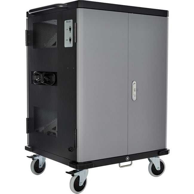V7 Charge Cart for 36 Mobile Computers - Secure, Store and Charge Chro