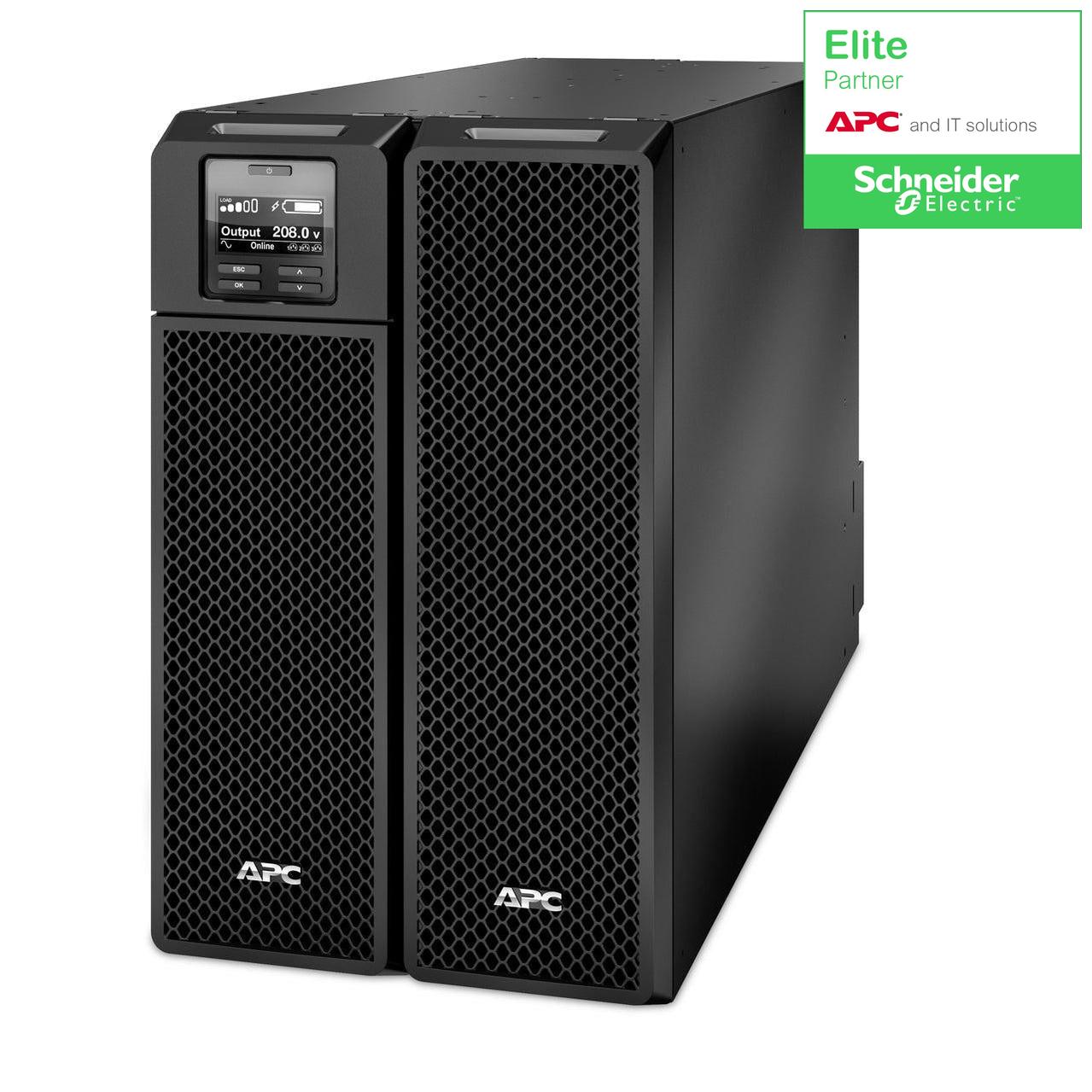 APC Smart-UPS 8kVA Double Conversion Online UPS Tower SRT8KXLT