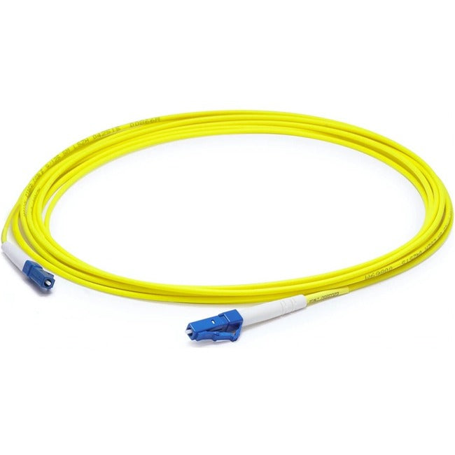 AddOn 95m LC (Male) to LC (Male) Straight Yellow OS2 Simplex Plenum Fi