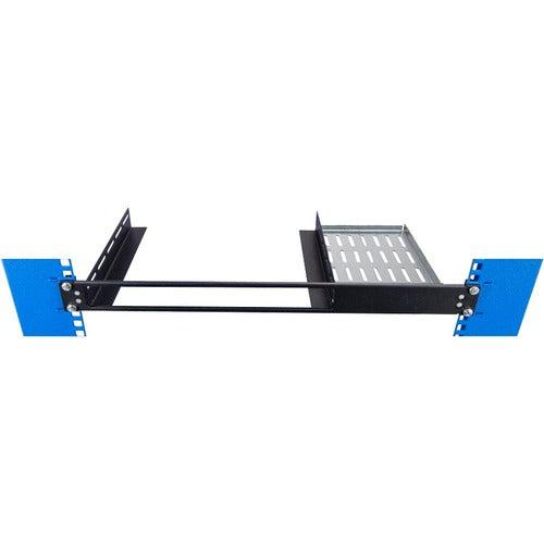 Adjustable Switch Shelf 1U 2-Post Rack Cantilever Mount 108-6899