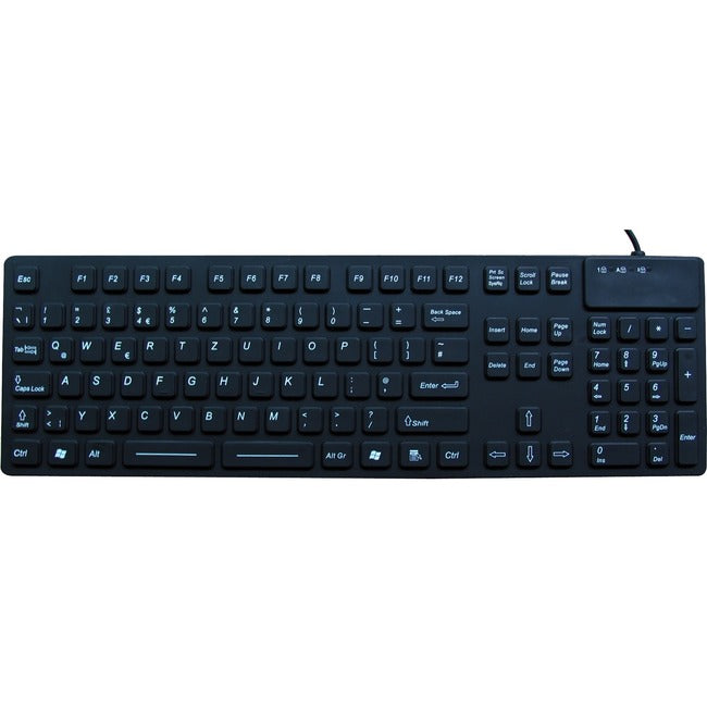 DSI WATERPROOF IP68 INDUSTRIAL USB KEYBOARD WITH NUMBER PAD KB-JH-IKB1