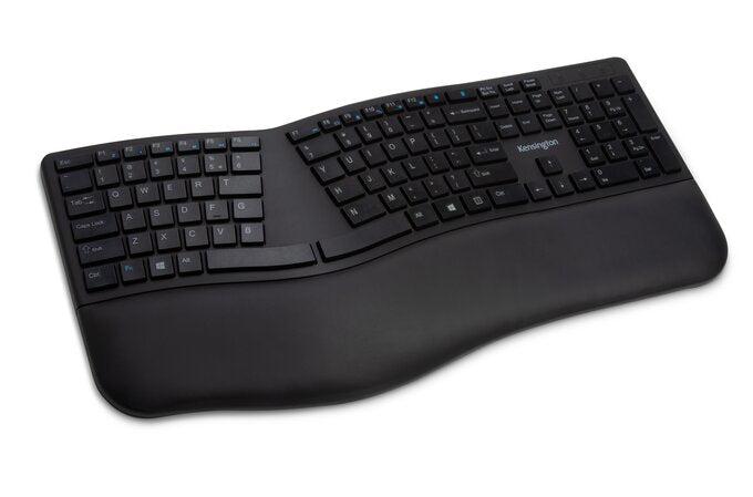 Kensington Pro Fit® Ergo Wireless Keyboard (Black) K75401US
