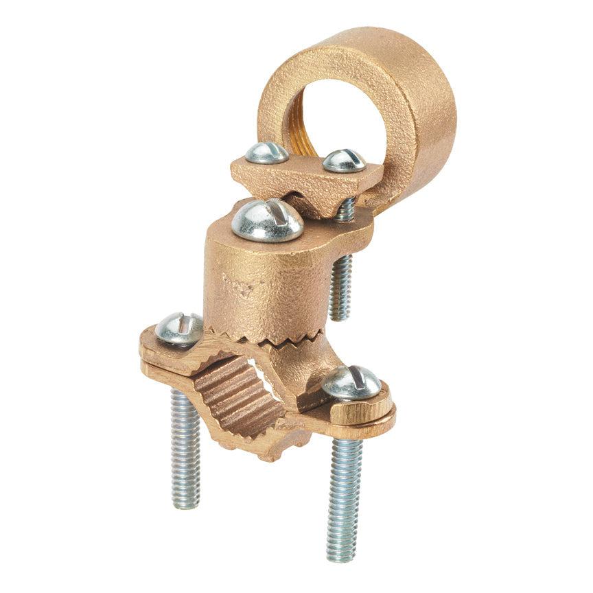 Panduit Gpch3/0-4-1-X Grounding Hardware Bronze, Zinc Steel