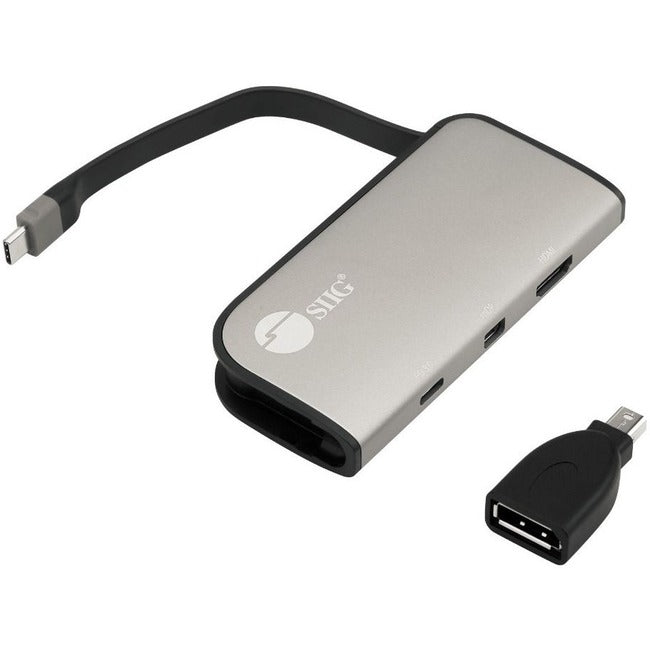 SIIG USB-C to mDP & HDMI VXP Video Adapter with 100W PD 3.0 CB-TC0H11-